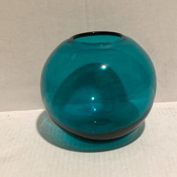 BLENKO | Accents | Vintage Midcentury Modern Blenko Art Glass Sphere ...